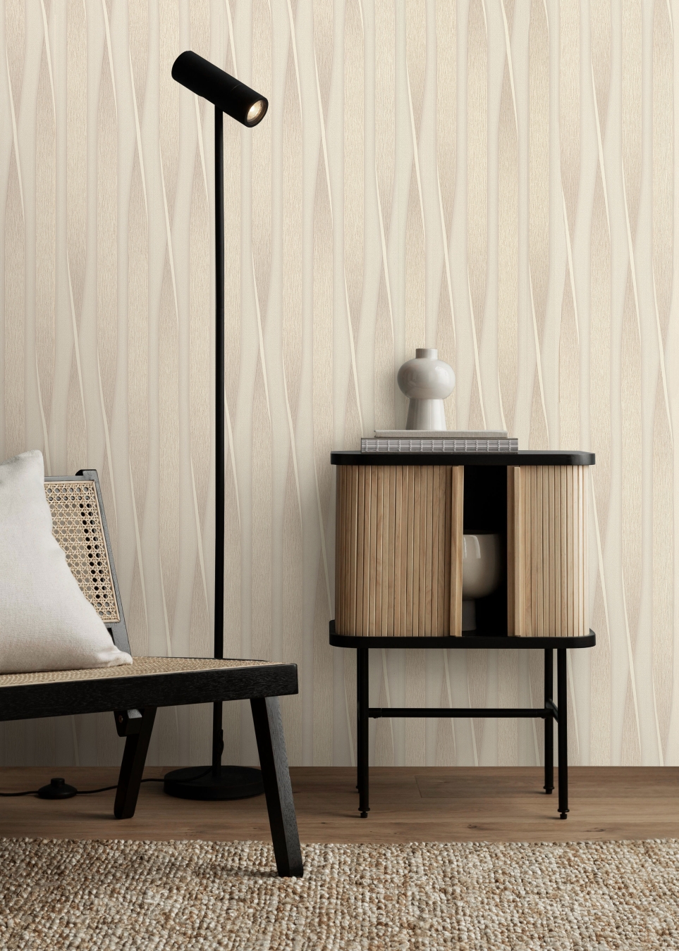 Обои Helix 7230-01, Euro Decor, винил-флизелин, купить магазин «Торг-Обои»